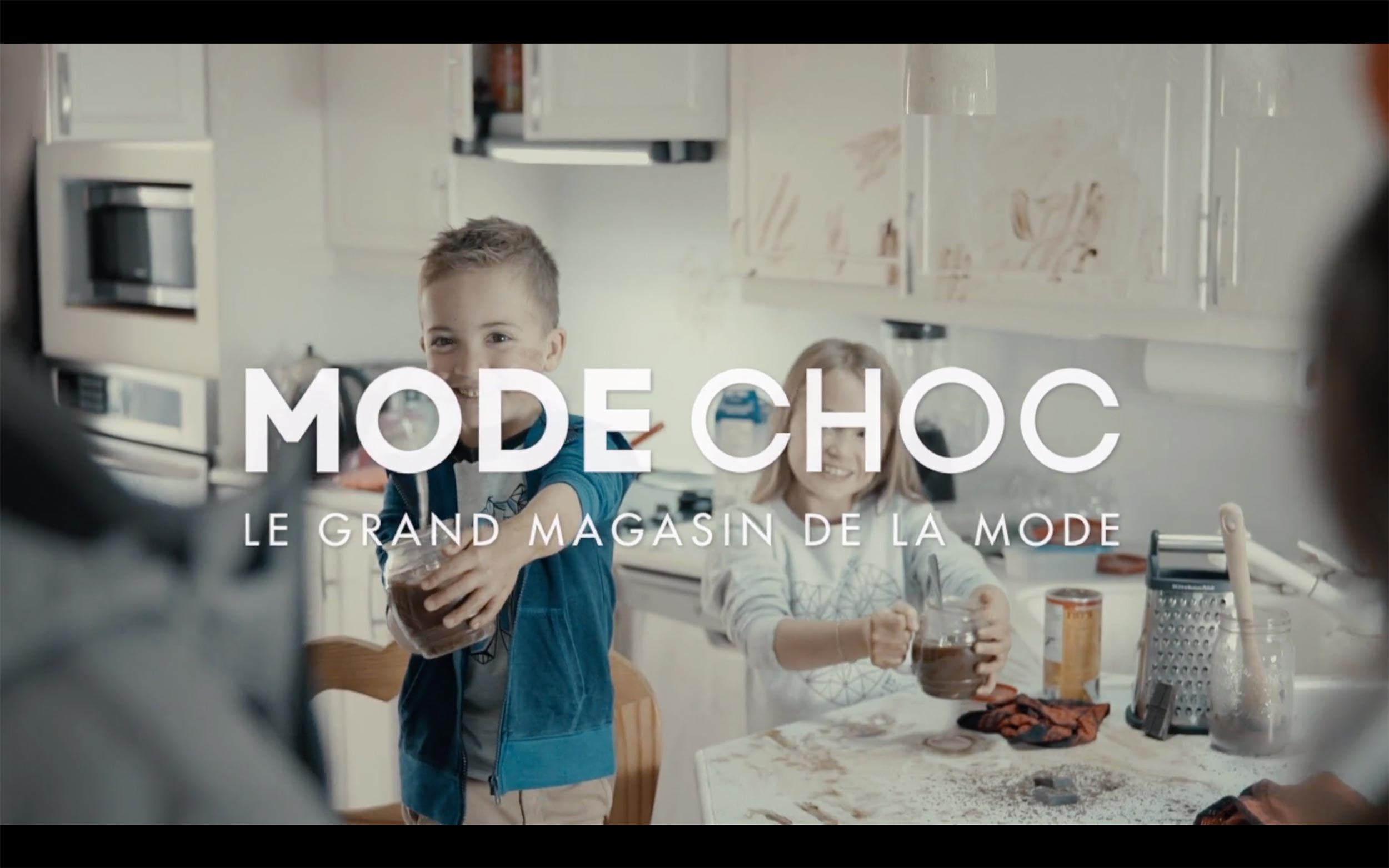 Mode Choc – Campagne manteaux chocolat - La Boîte de pickup